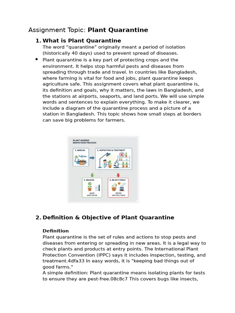 Document (3) | PDF | Pest (Organism) | Quarantine