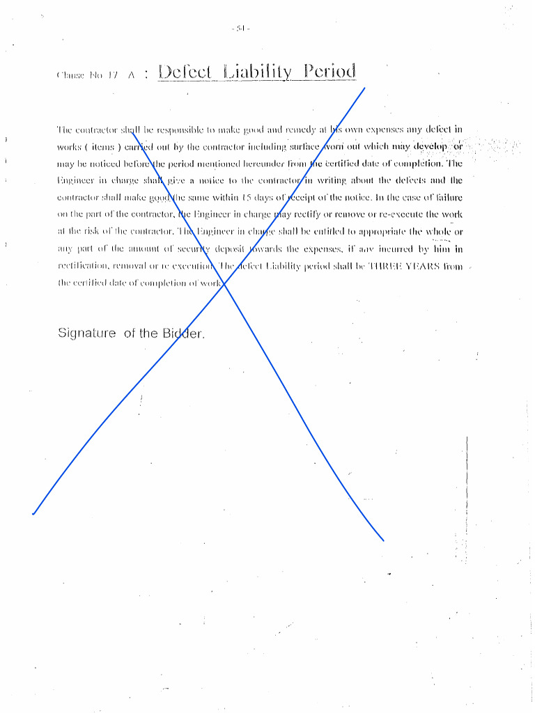 019.defect Liability Period GR | PDF