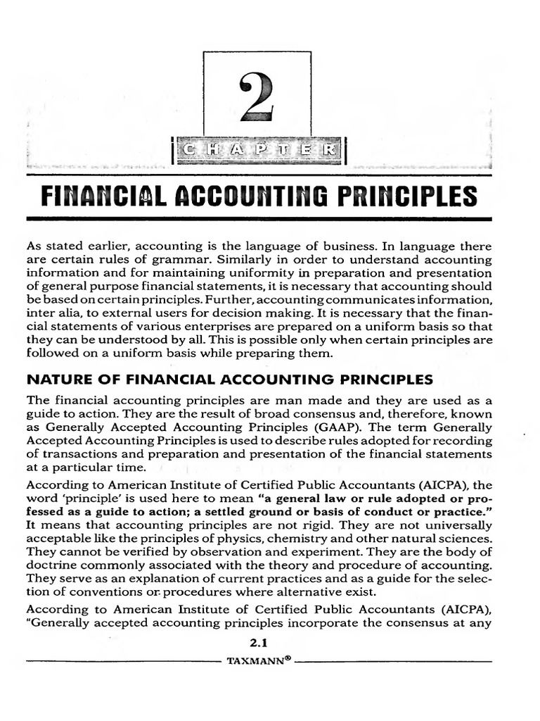 Understanding Financial Accounting Principles | PDF | Historical Cost ...
