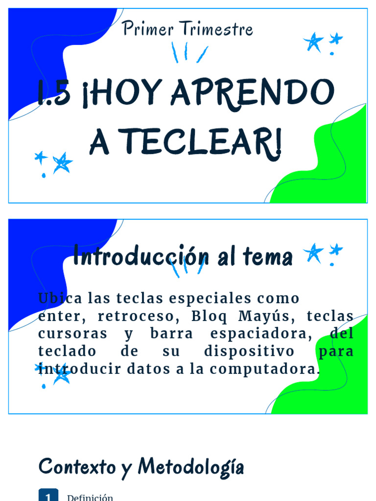 1.5 Hoy Aprendo A Teclear | PDF