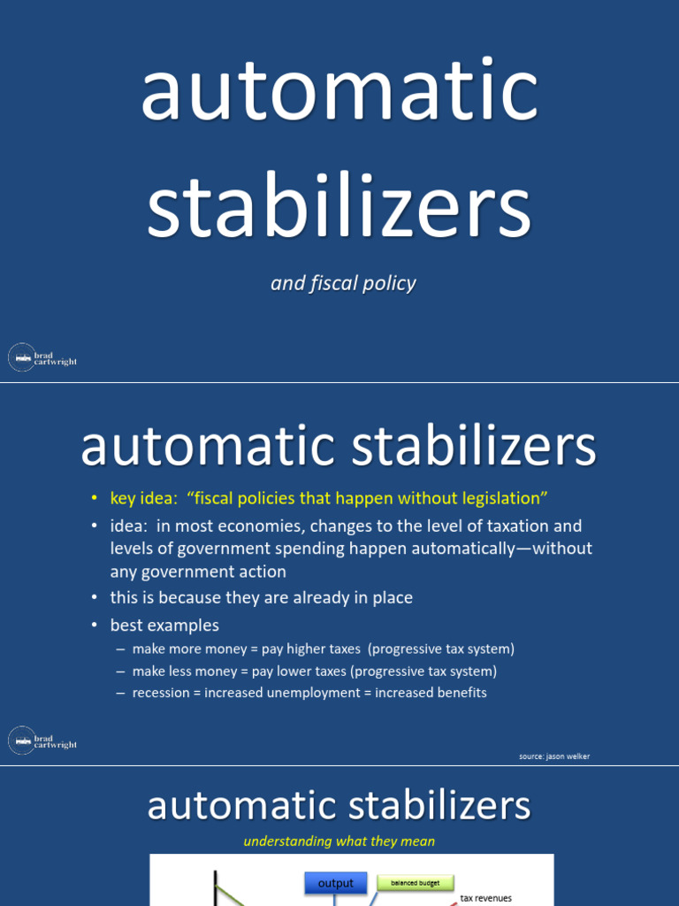 5 ++Automatic+Stablilizers | PDF