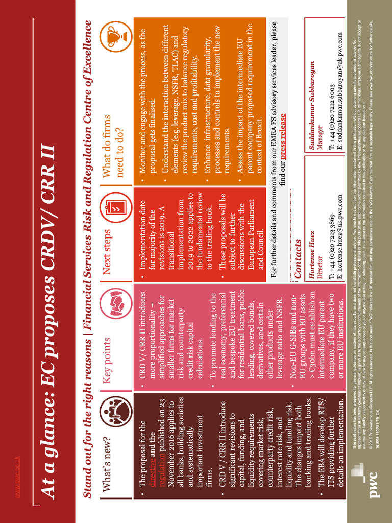 PWC At-A-Glance | PDF