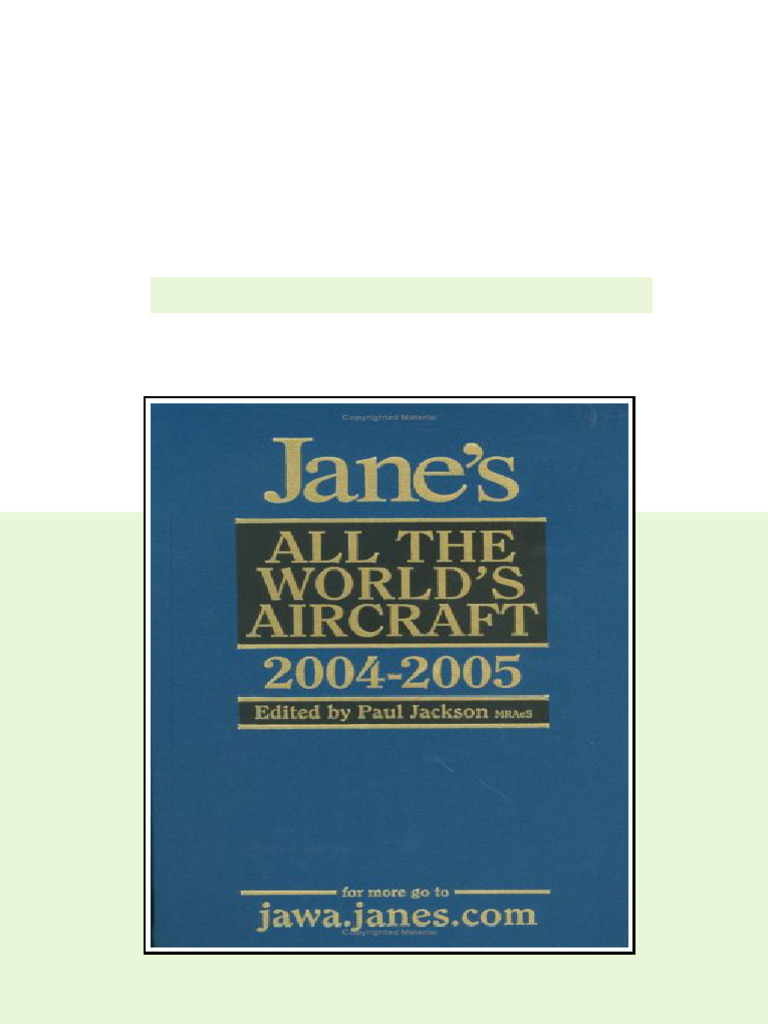 Jane s All the World s Aircraft 2004 2005 95 Sub Edition Paul Jackson ...