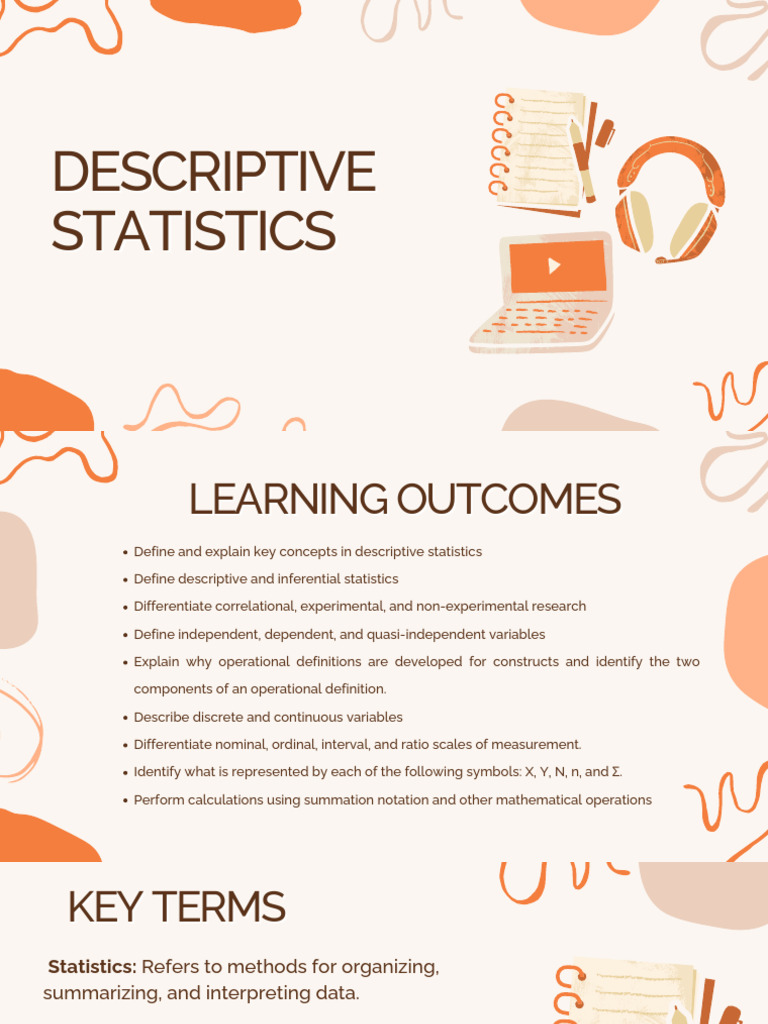DEscriptive Statistics 2 3rd Sem | PDF
