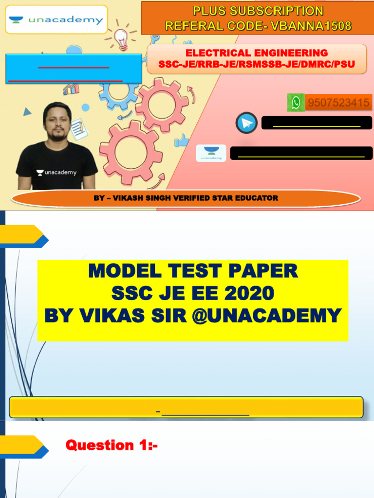 270 Electrical Questions and Answer | PDF | Electric Motor | Power Supply