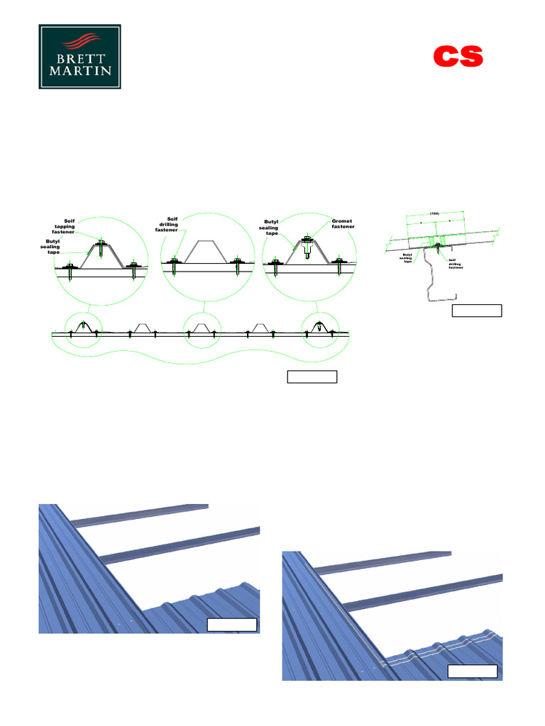 CS Icon Installation_B | PDF | Roof | Building Materials