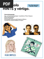 Protocolo HINTS para Diagnóstico de Vértigo | PDF | Medicina | Sistema ...