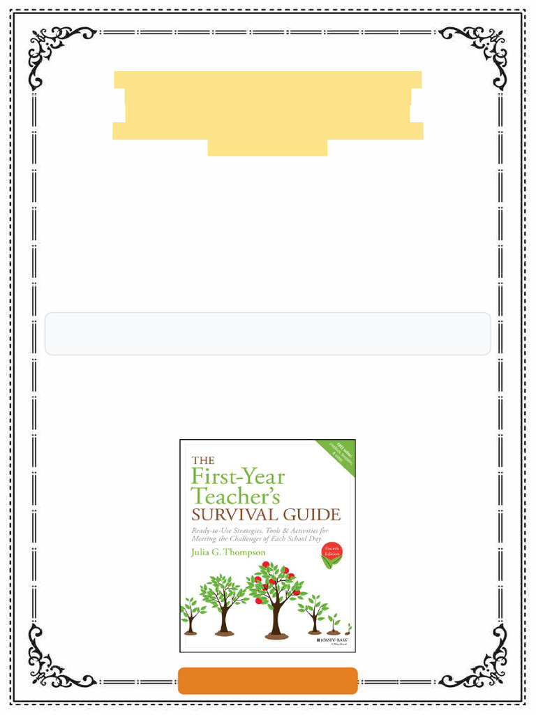 The First Year Teacher s Survival Guide Ready to Use Strategies Tools ...