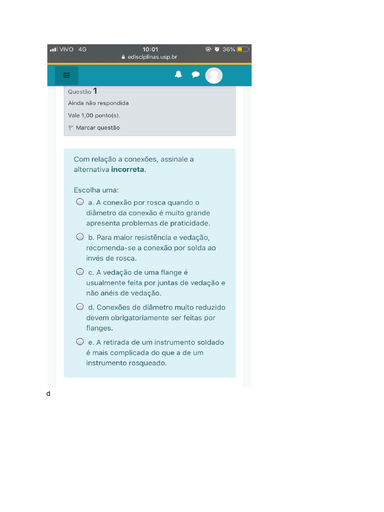 P1 - 2020 - Instrumentacao Industrial POLI USP | PDF