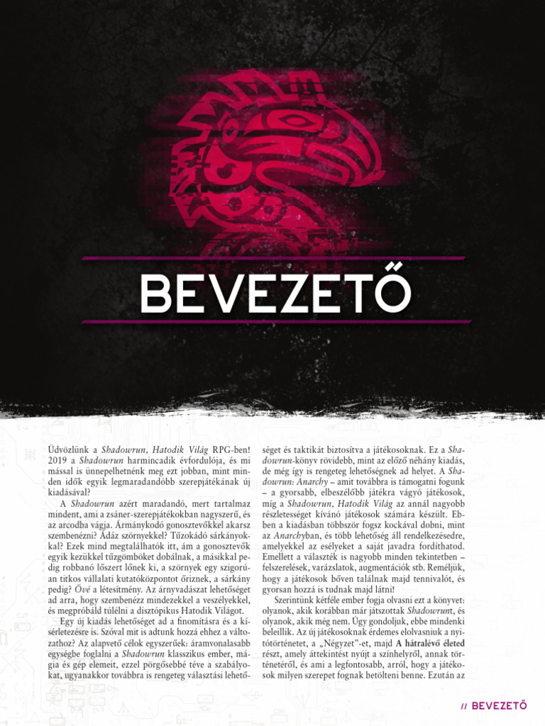 Shadowrun Seattle Betekinto I | PDF