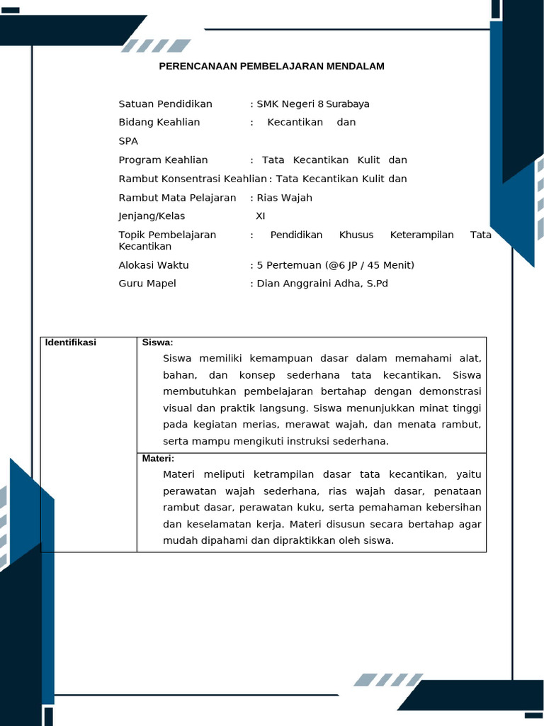 Rpm Template | PDF