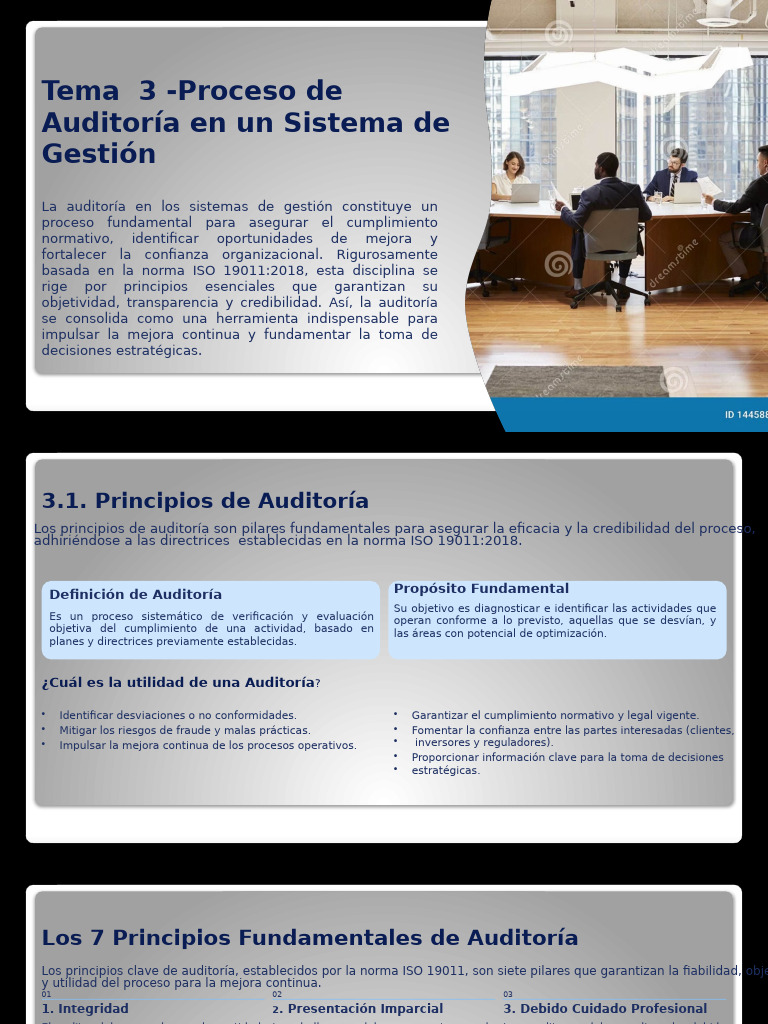 Proceso de Auditoría en Sistemas de Gestión | PDF | Auditoría | Calidad ...