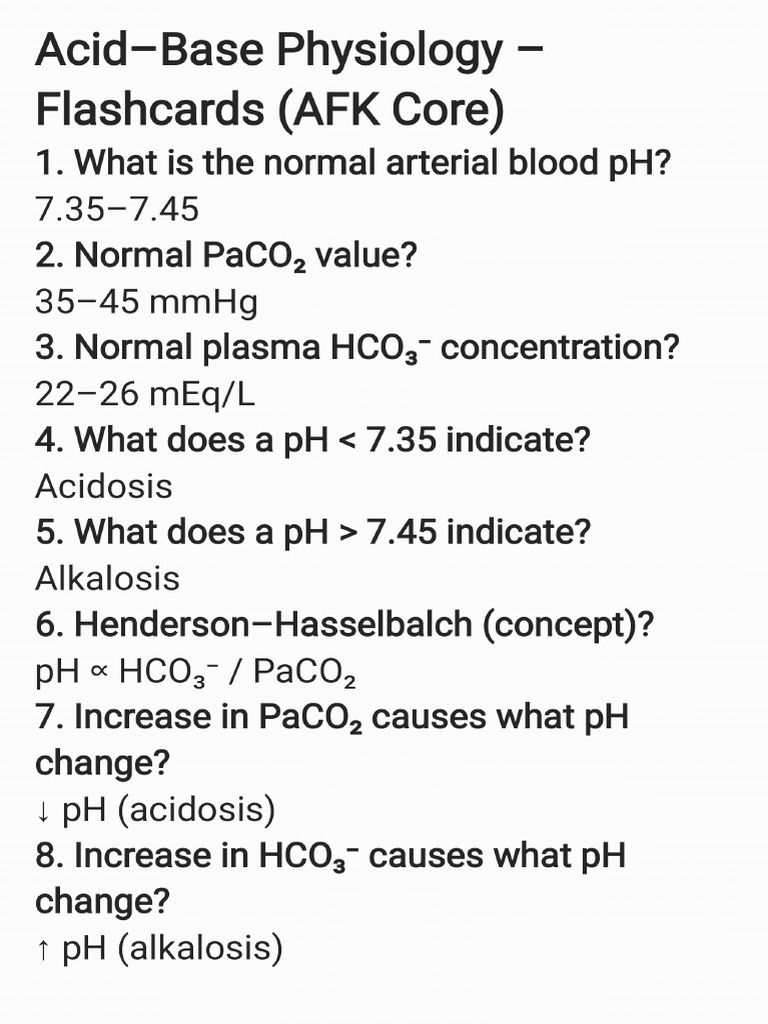 Acid Base | PDF
