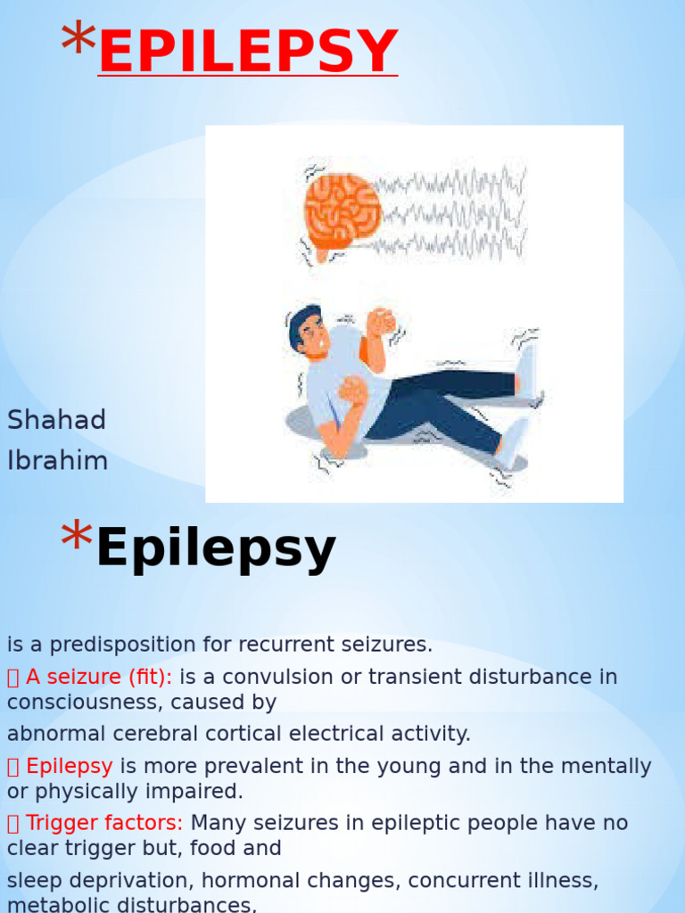 Epilepsy | PDF | Epilepsy | Human Diseases And Disorders