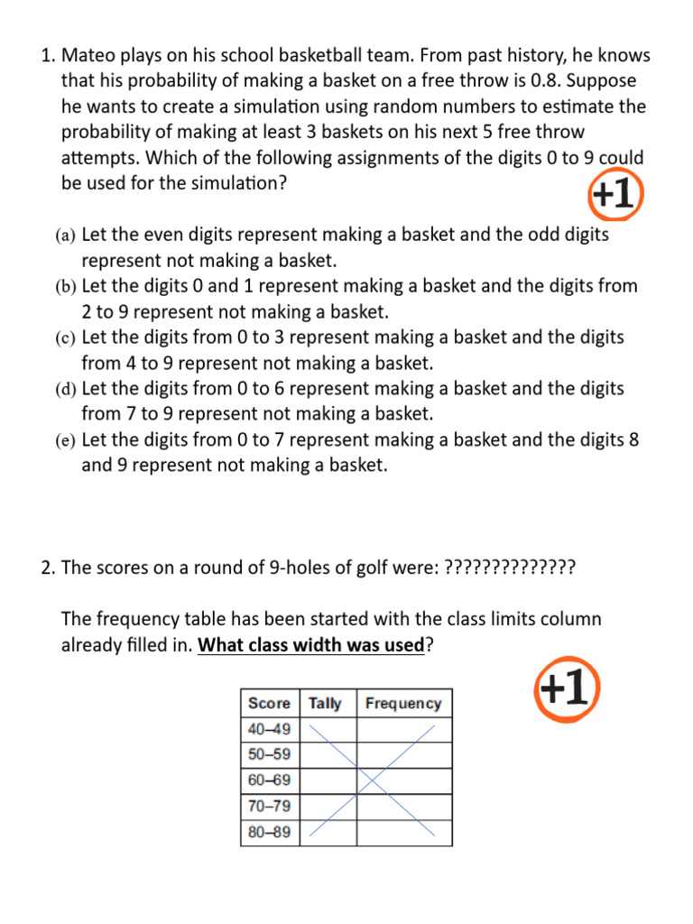 Unit 1 Lessons 1 To 3 Practice Questions | PDF