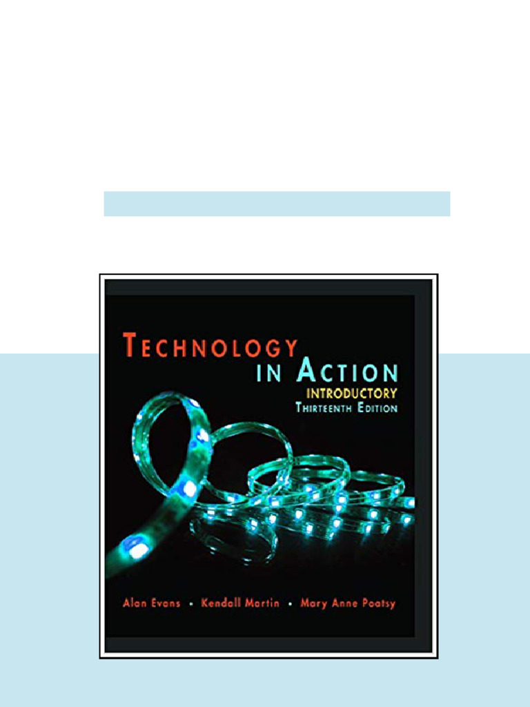 (Test Bank) Technology In Action Introductory 13th Edition by Alan ...