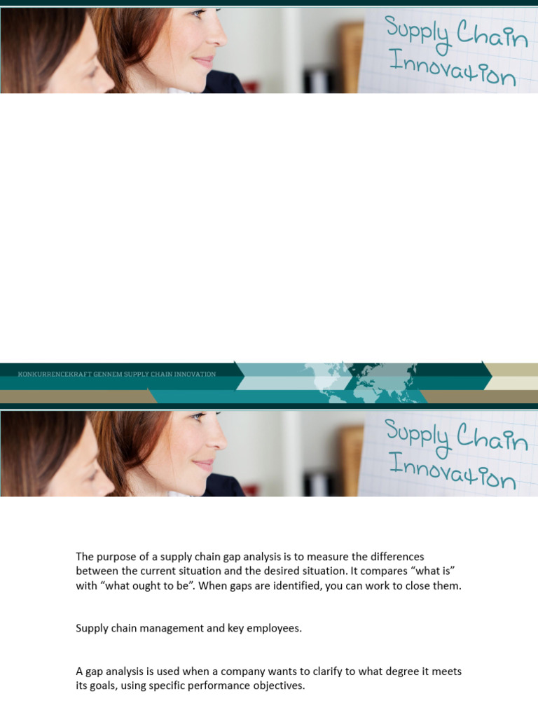 Supply Chain Gap Analysis | PDF