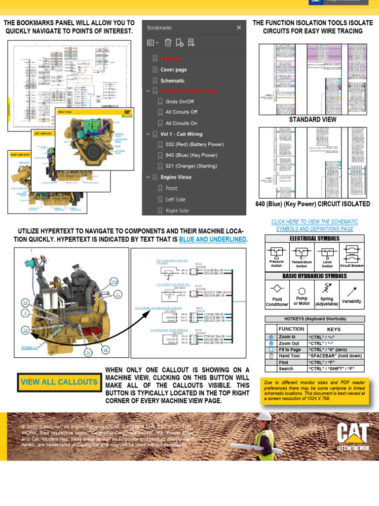 CAT 330 - KEL - M0119305M0119305_SIS | PDF | Electrical Connector | Switch