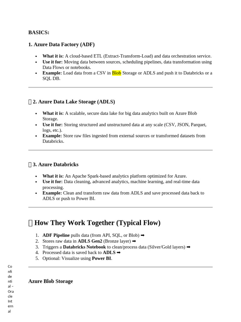 azure ADF | PDF | Database Transaction | Computer File