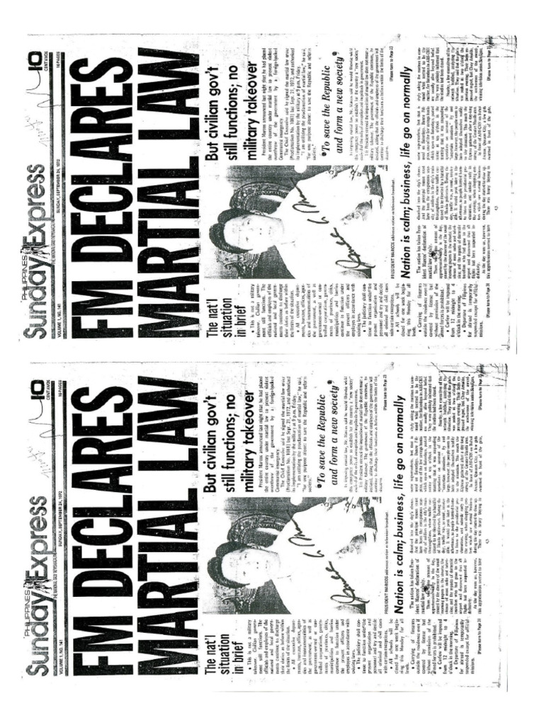 Martial Law | PDF