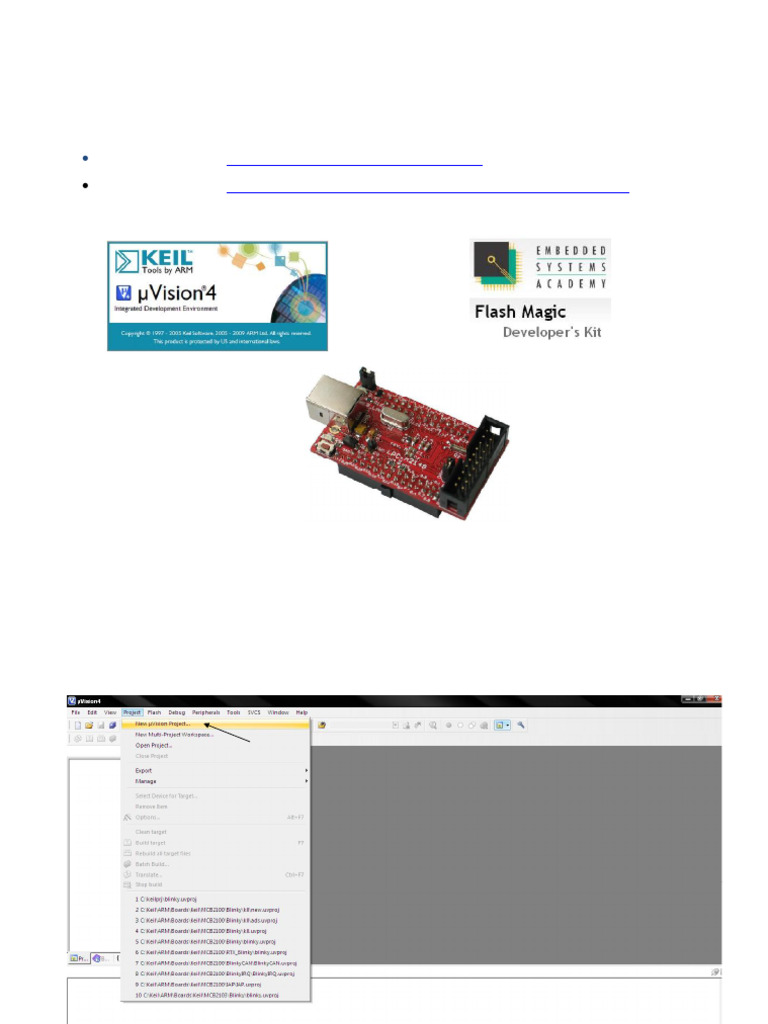 Keil + Flash Magic | PDF