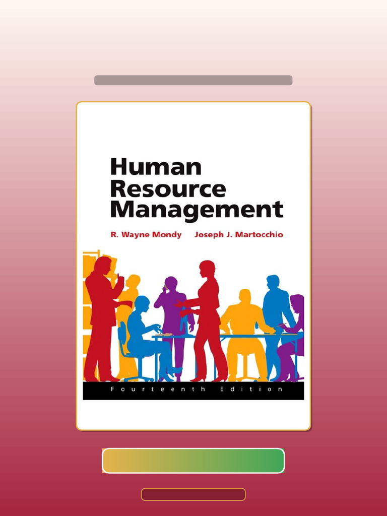 Test Bank For Human Resource Management 14th 14E | PDF | Multiple ...