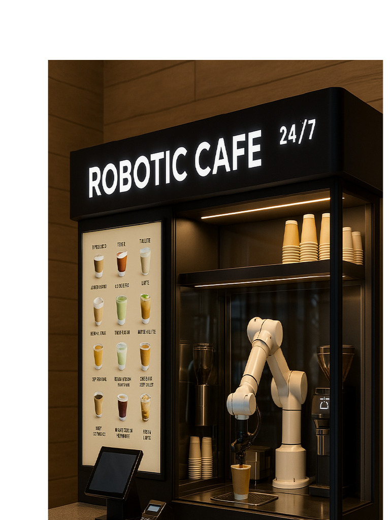 Robotic Café Business Plan Overview | PDF | Drink | Non Alcoholic Drinks