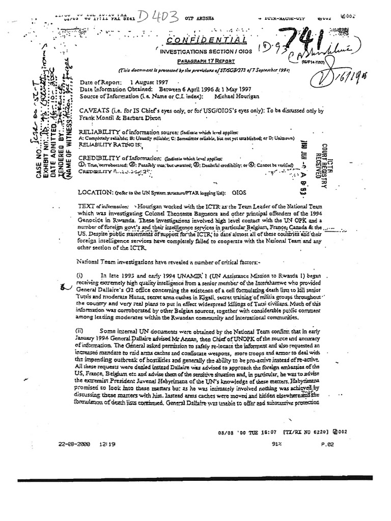 Michael Hourigan Report | PDF