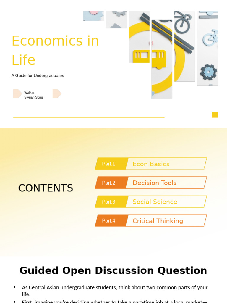 Economics Decision-Making Guide for Students | PDF | Economics ...
