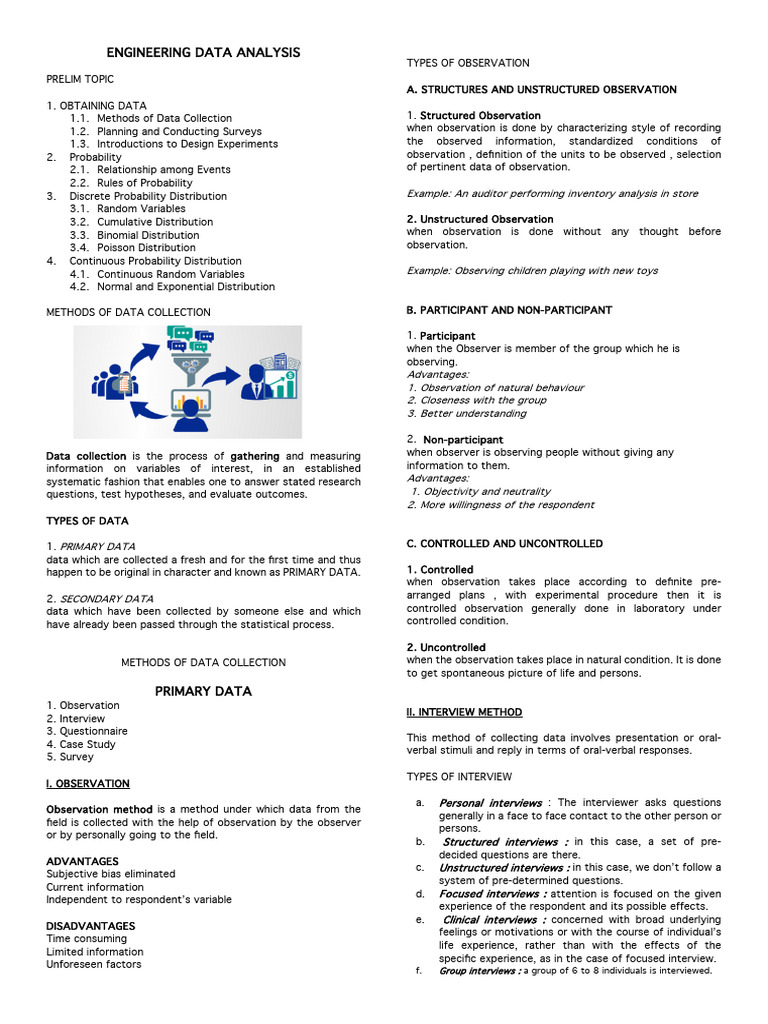 Engineering Data Analysis Techniques | PDF | Survey Methodology ...