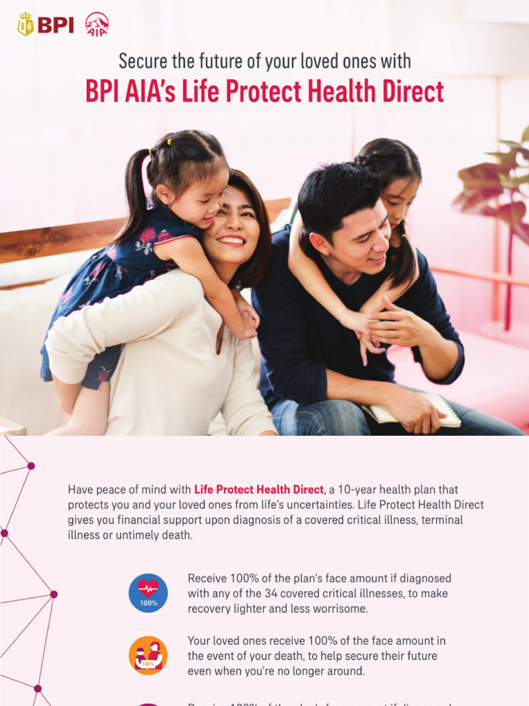 BPI AIAs Life Protect Health Direct | PDF