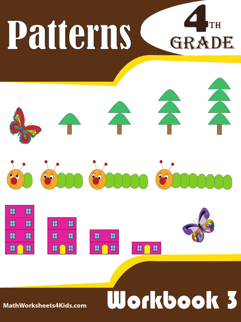 Workbooks 4th Grade Patterns 3 | PDF