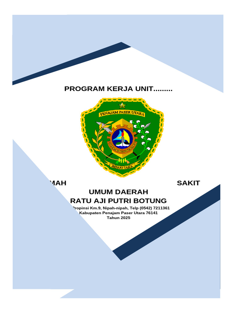 Fix Contoh Program Kerja Unit Instalasi | PDF