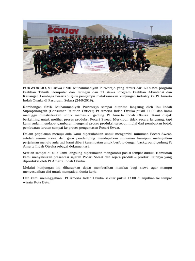 Release Pt Amerta Inda Otsuka | PDF