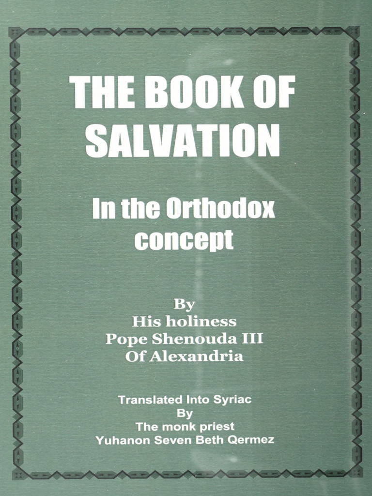 Book of Salvation I 0000 Pope | PDF