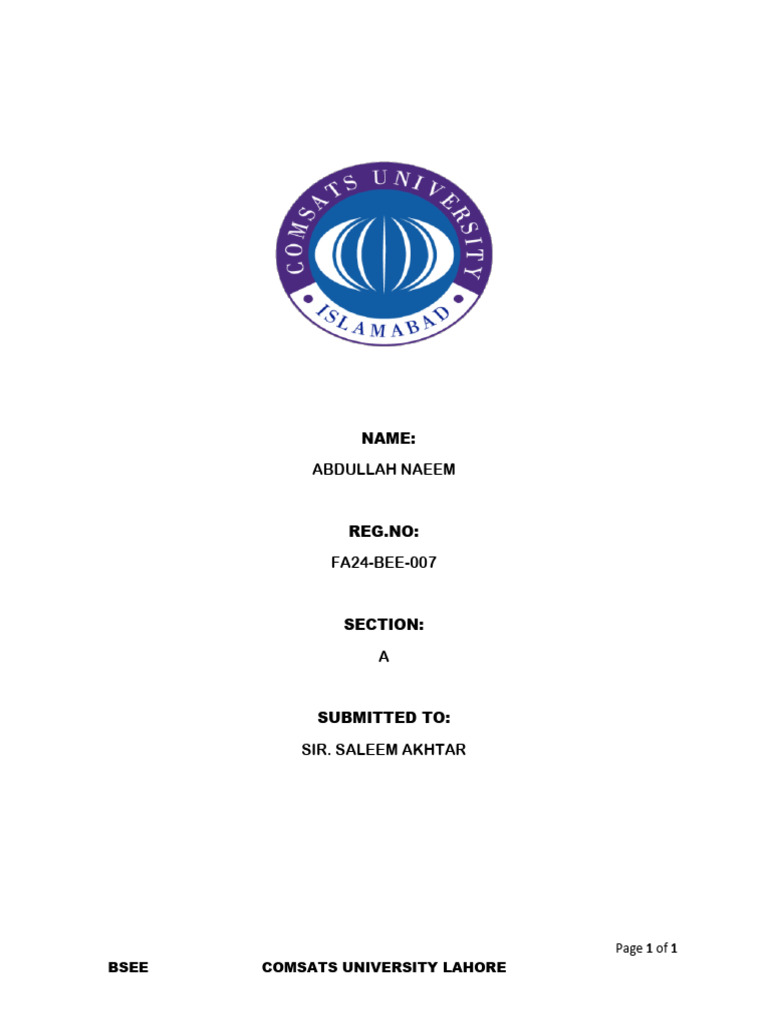 Intro Page | PDF