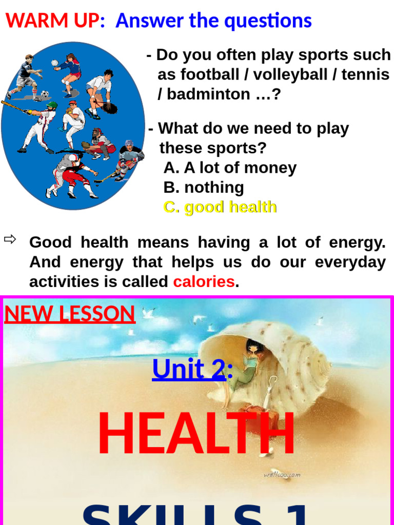 L12 Unit 02 Health Skills 1 | PDF