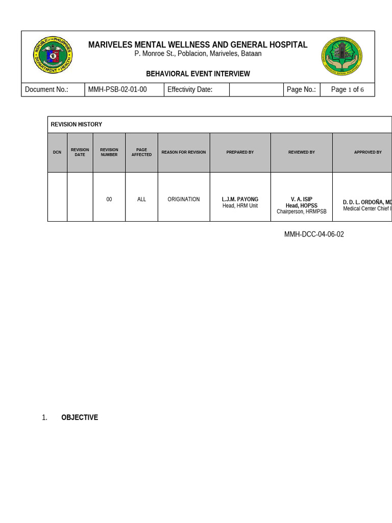 Behavioral Event Interview Guidelines | PDF | Recruitment | Human Resources