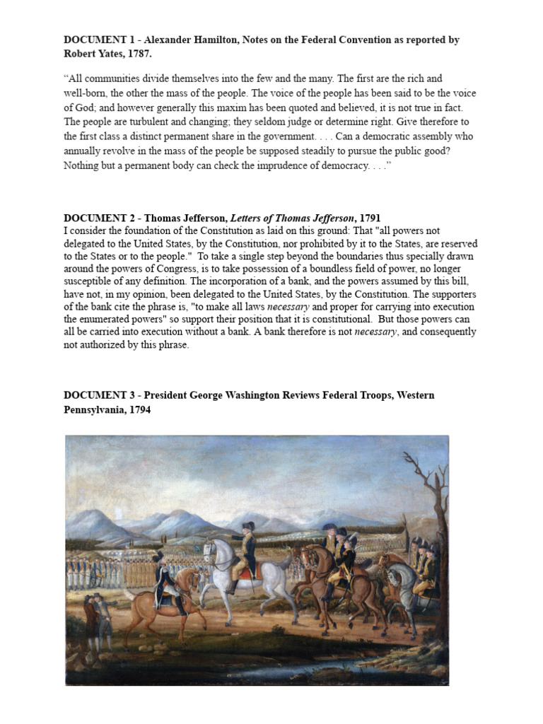 Founding Fathers' Views on Government | PDF | Thomas Jefferson | Government