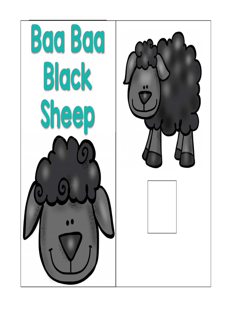 Baa Baa Black Sheep Lyrics | PDF