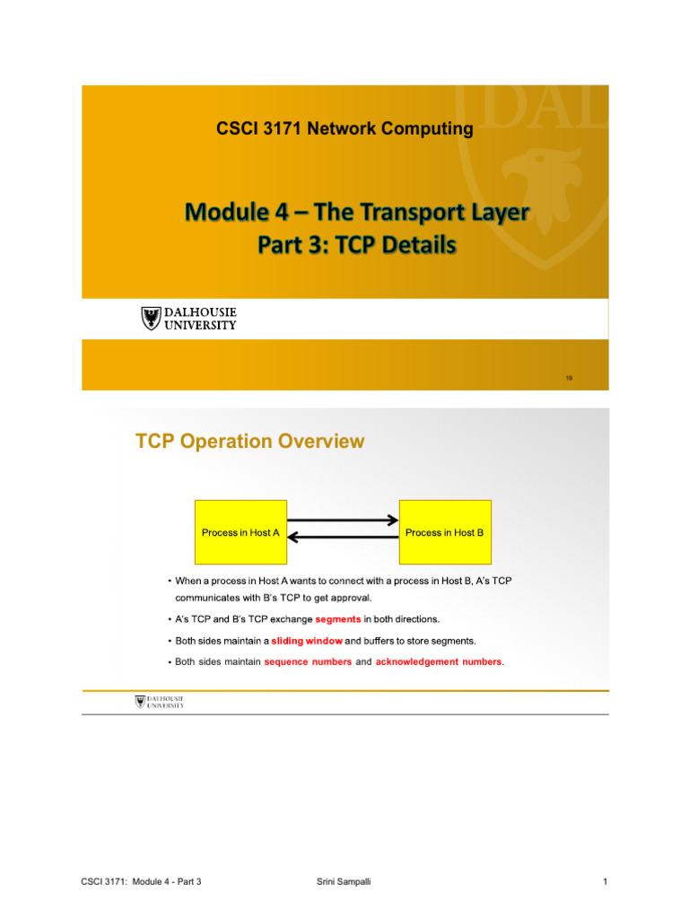 TCP Sequence and Acknowledgment Numbers | PDF | Transmission Control ...