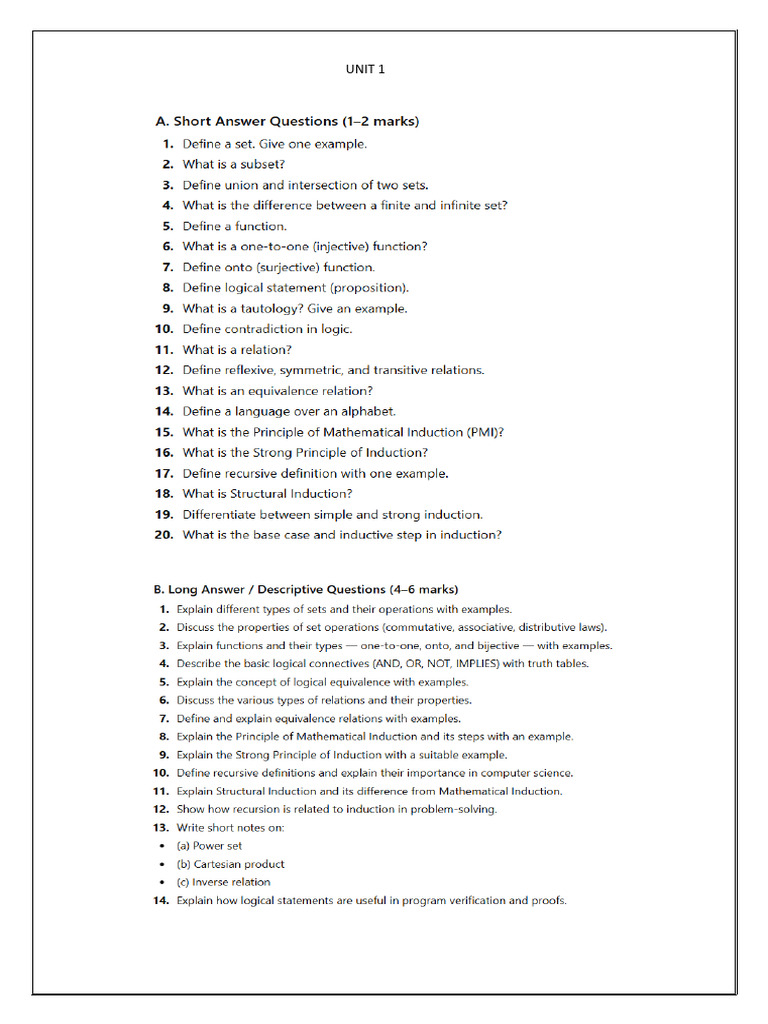 Unit 1 | PDF