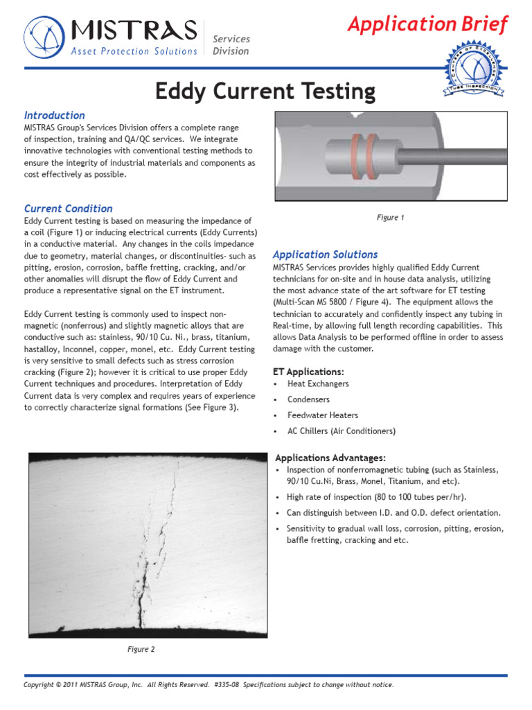 Eddy Current Testing | PDF | Applied And Interdisciplinary Physics ...