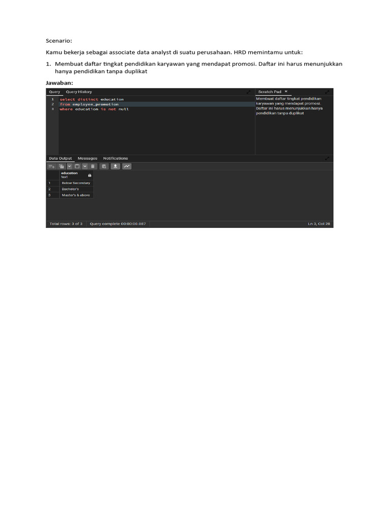 Tugas 3.4.9 SQL | PDF