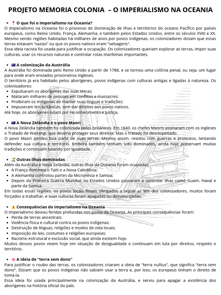 Dominio colonial_20250610_114726_0000 | PDF | Povos indígenas | Império ...