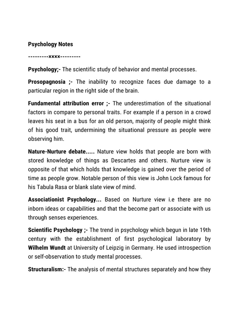 Read Psychology | PDF | Unconscious Mind | Psychology