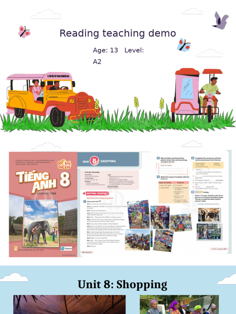 Reading Demo - Tieng Anh 8 Global Success Unit 8 | PDF