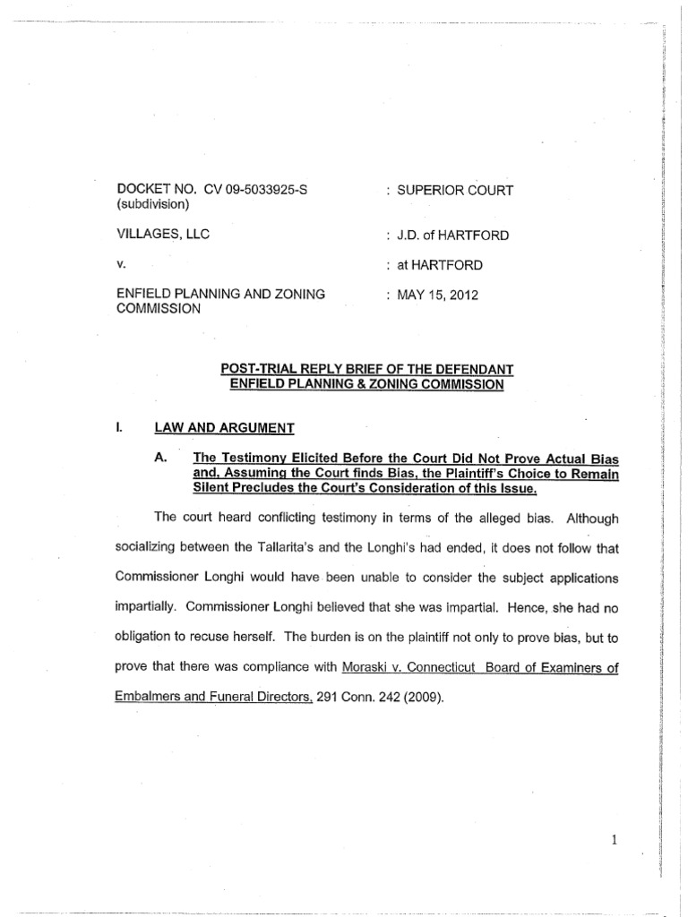 d Post Trial Reply Brief | Testimony | Witness