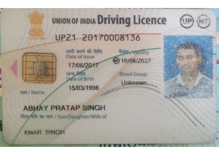 Driving Licence | PDF