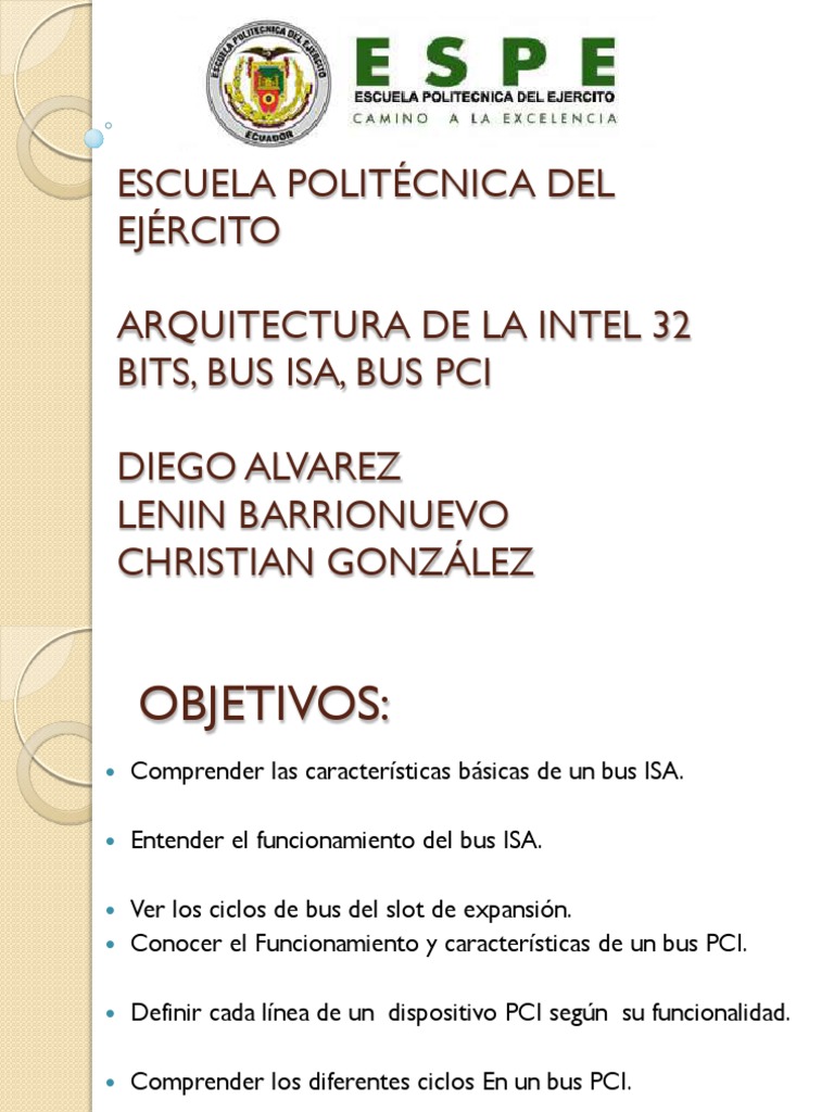 Arquitectura de 32 Bits | PDF | Electrónica digital | Arquitectura de ...